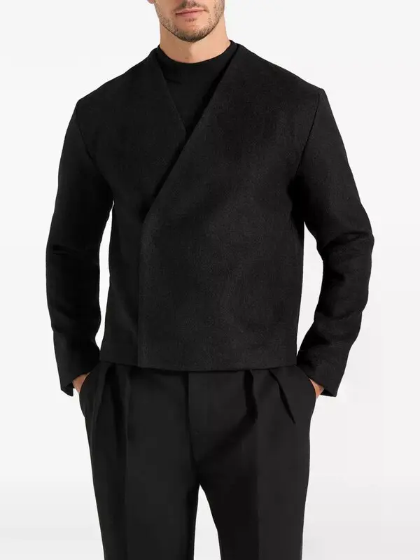 Manière De Voir Loris Kimono Jacket - Black