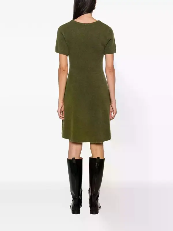 PHILO-SOFIE Short-sleeve Knitted Mini Dress