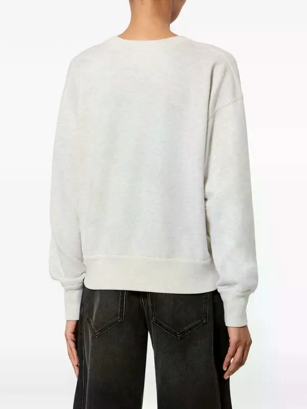 MARANT ETOILE Mobyli Bead-embroidered Logo Sweatshirt