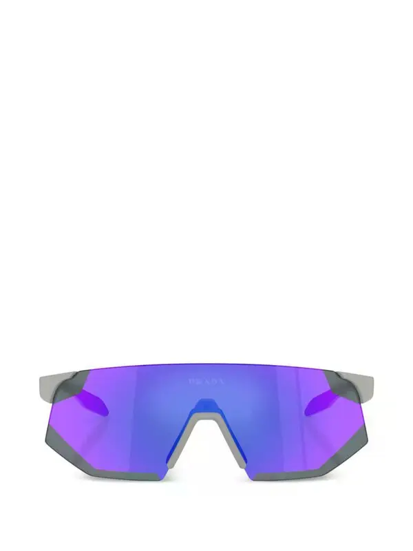 Prada Irregular-frame Sunglasses - Blue