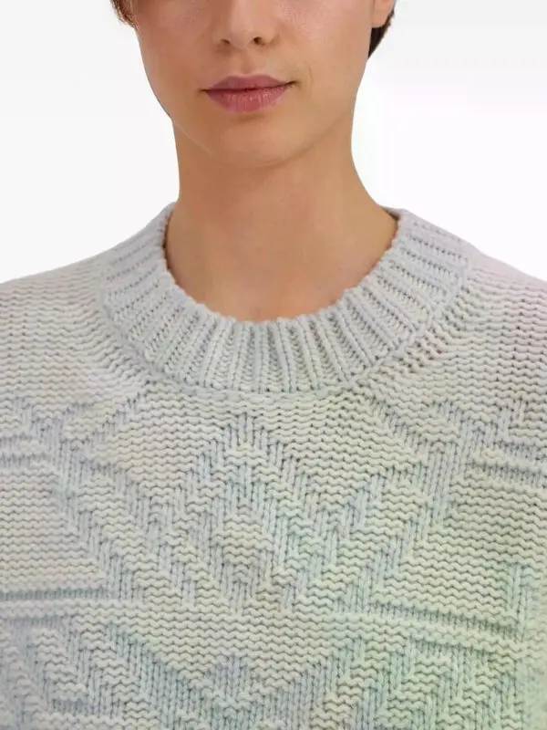 Herno Vanisé-inlay Snowflake-motif Sweater