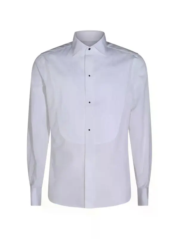 Canali Pleated-bib Shirt