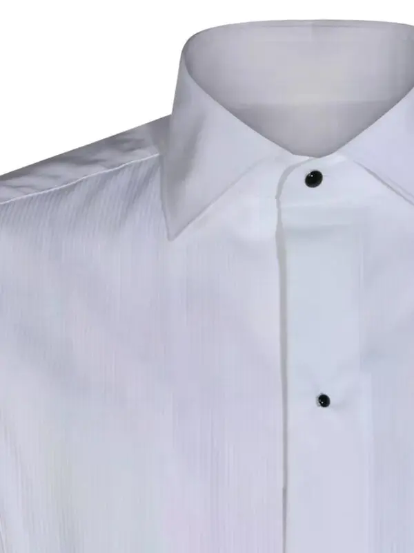 Canali Pleated-bib Shirt