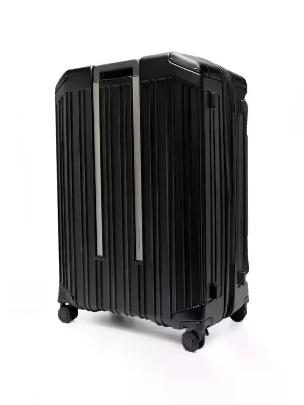 PIQUADRO Ridged Hard-shell Suitcase