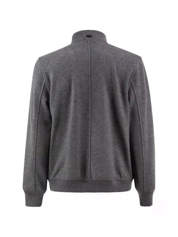 Fedeli Adrian Stand-collar Bomber Jacket