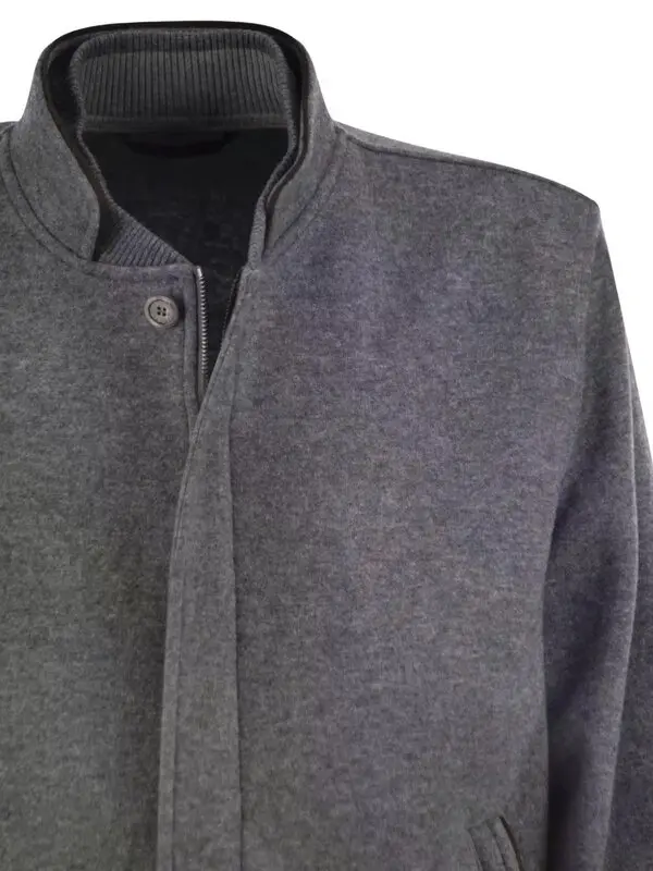 Fedeli Adrian Stand-collar Bomber Jacket