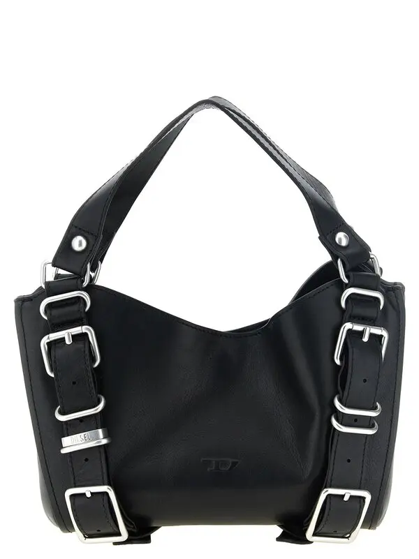 DIESEL® D-one' Small Handbag - Black