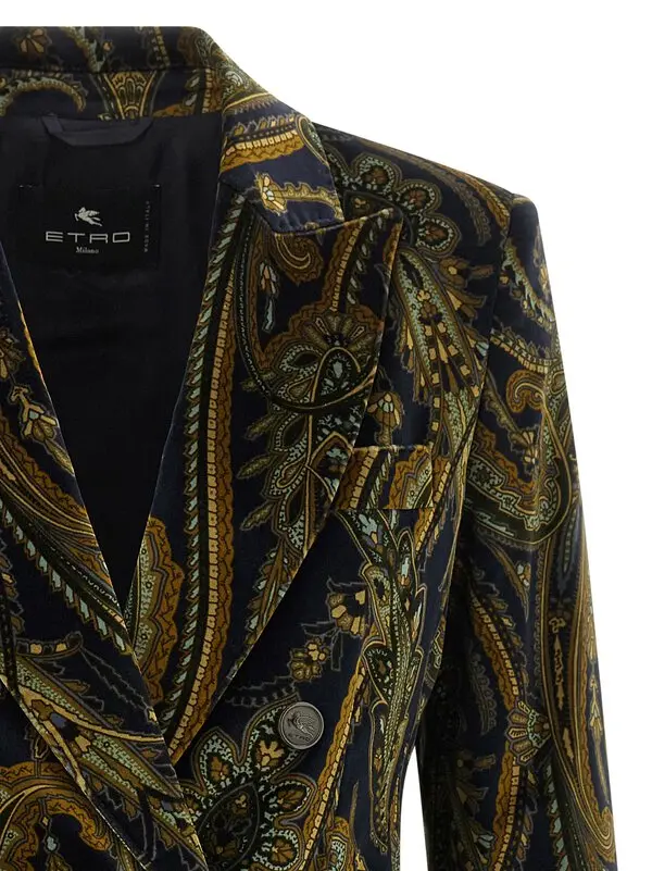Etro Double-breasted Blazer