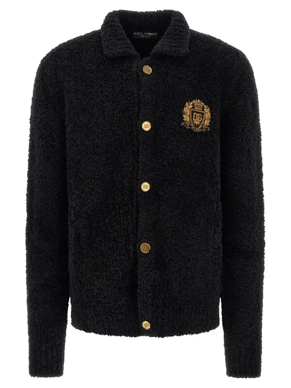 Dolce & Gabbana Heraldic Coat Of Arms Cardigan