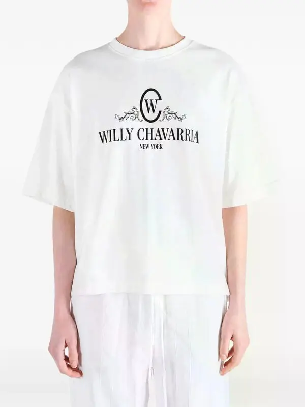 WILLY CHAVARRIA Chavantino Brava Logo-print T-shirt