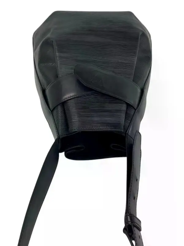 LOUIS VUITTON 1996 Epi Sac D Epaule Pm Bucket Bag - Black