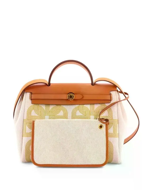 Hermès Herbag Zip Circuit 24 Vache Hunter And Leather 31 Satchel - Neutrals