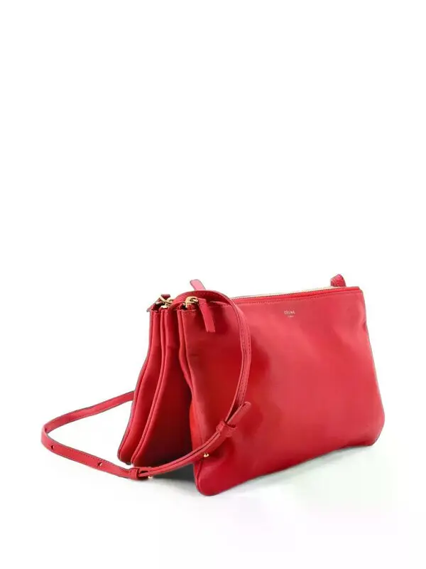 Celine Trio Leather Large Crossbody Bag