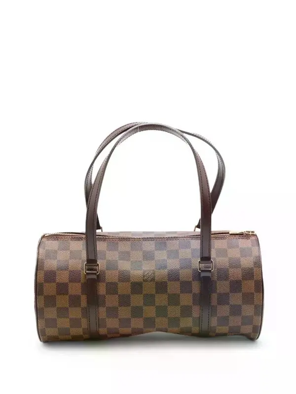 LOUIS VUITTON 2006 Damier Ebene Papillon 30 Handbag