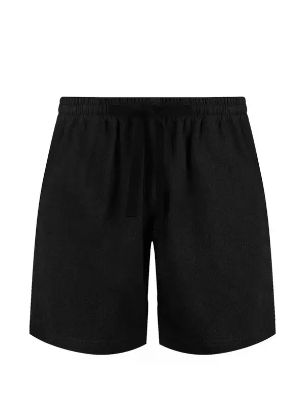 Commas Drawstring-waist Linen Shorts
