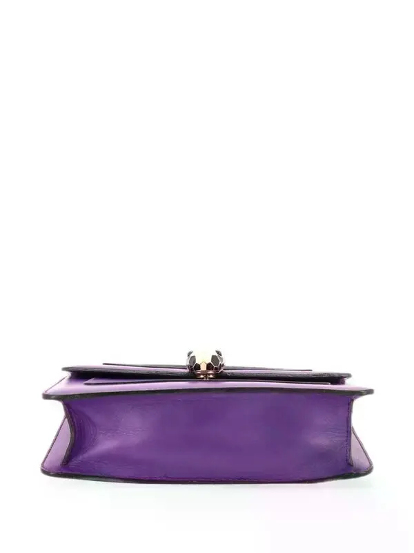 BVLGARI Serpenti Leather Small Crossbody Bag