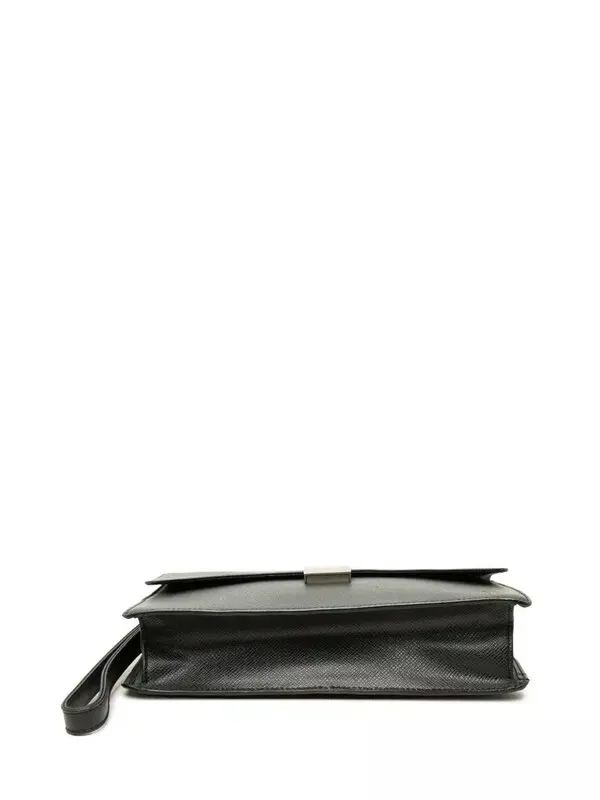 LOUIS VUITTON 2006 Taiga Selenga Clutch Bag - Black