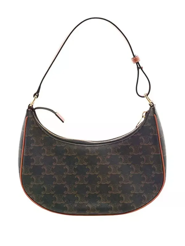 Celine 2015-2026 Triomphe Coated Canvas Ava Shoulder Bag