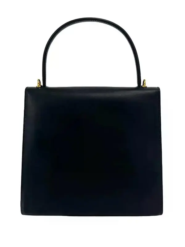Celine 20th Century Leather Top Handle Bag Satchel
