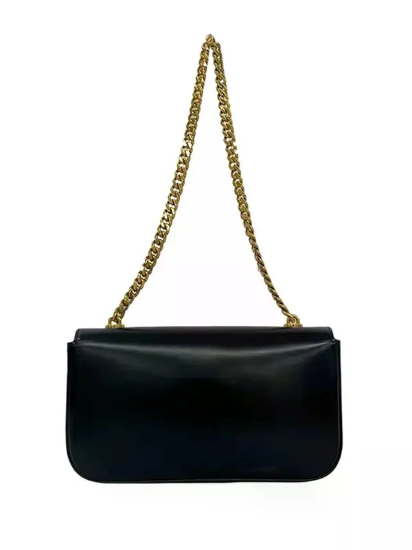 Celine 2022 Shiny Calfskin Triomphe Claude Shoulder Bag
