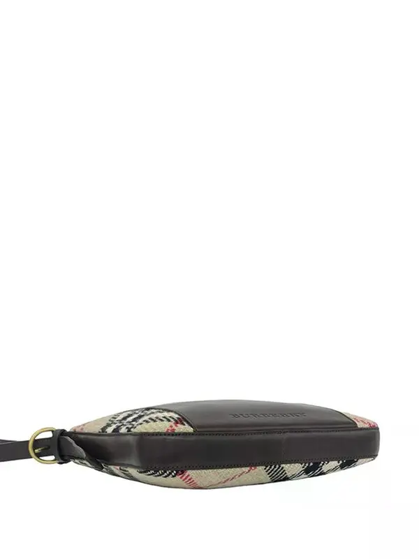 Burberry 2000-2017 Supernova Check Wool Crossbody Bag
