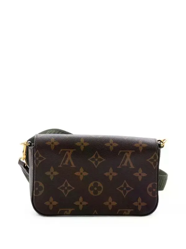 LOUIS VUITTON Felicie Strap & Go Handbag Monogram Canvas Crossbody Bag