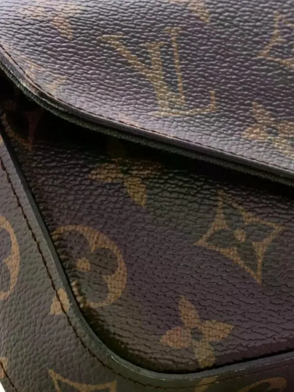 LOUIS VUITTON Felicie Strap & Go Handbag Monogram Canvas Crossbody Bag