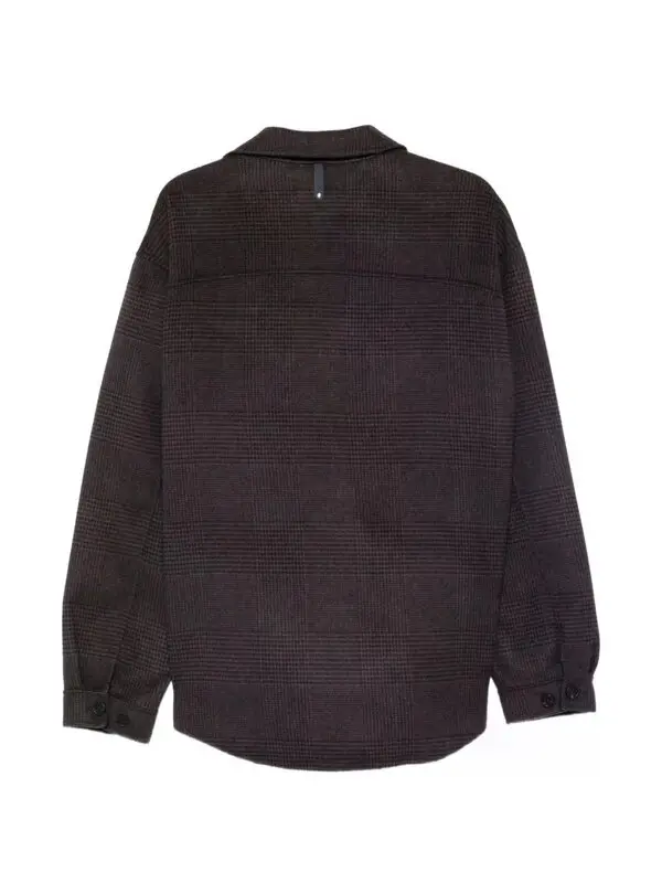 Mackage Check Wool Jacket - Brown