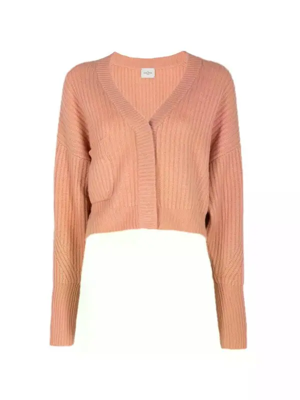 Le Kasha Monaco Ribbed-knit Cardigan - Orange