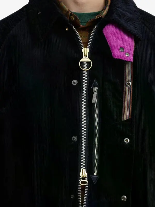 Barbour X Paul Smith Beaufort Corduroy Jacket