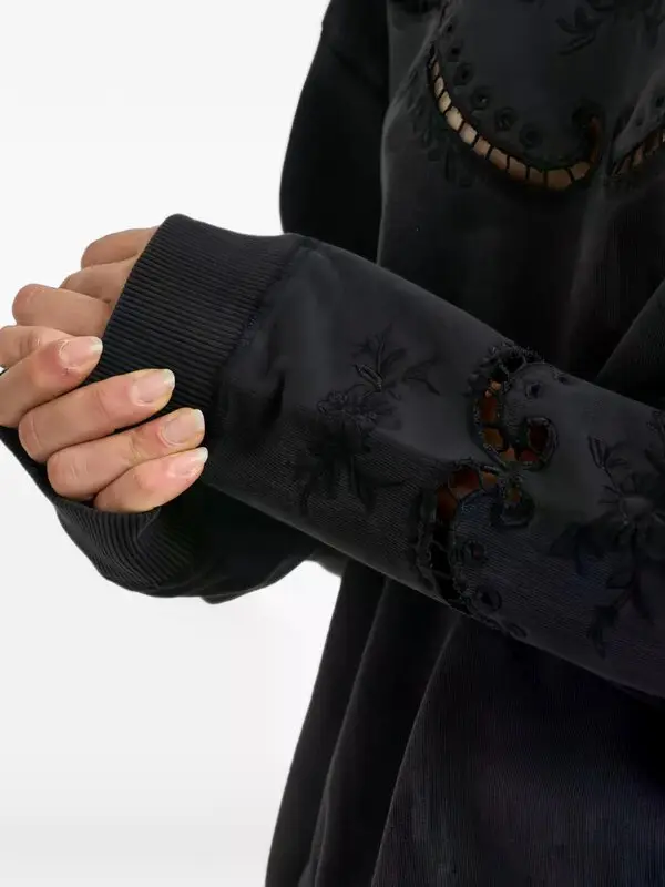 MARANT ETOILE Floral-embroidered Sweatshirt