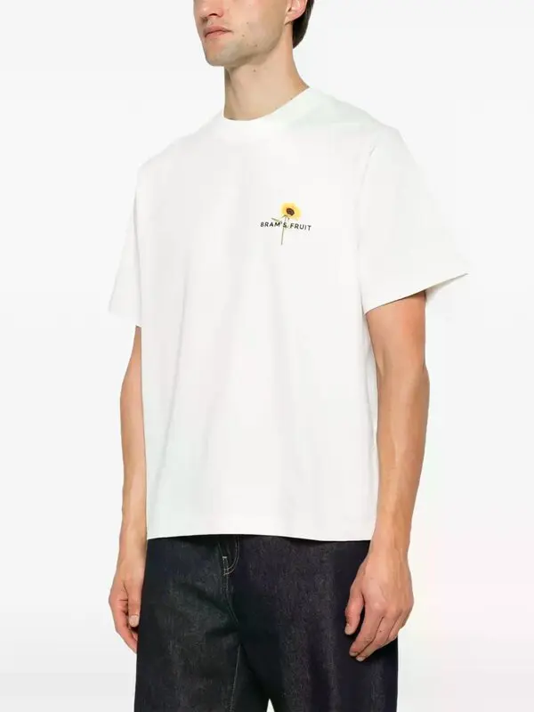 BRAM’S FRUIT Sunflower-print T-shirt
