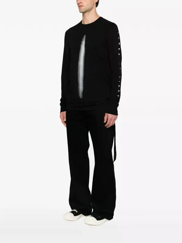 Rick Owens Graphic-print Long-sleeve T-shirt