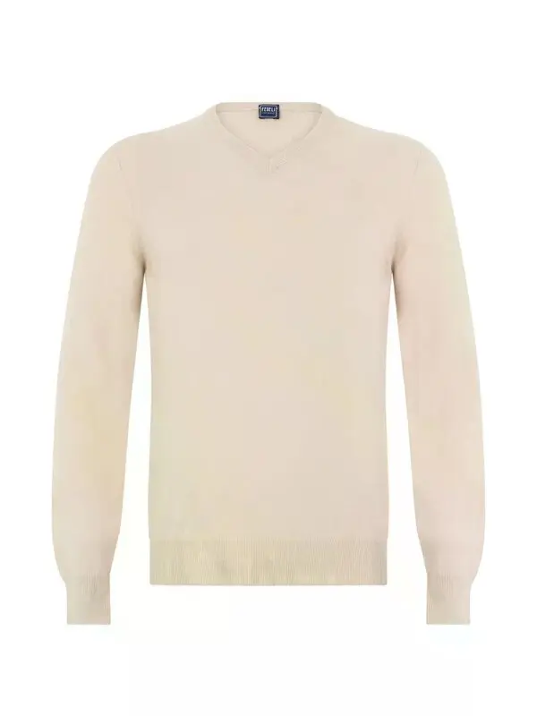 Fedeli V-neck Cashmere Sweater