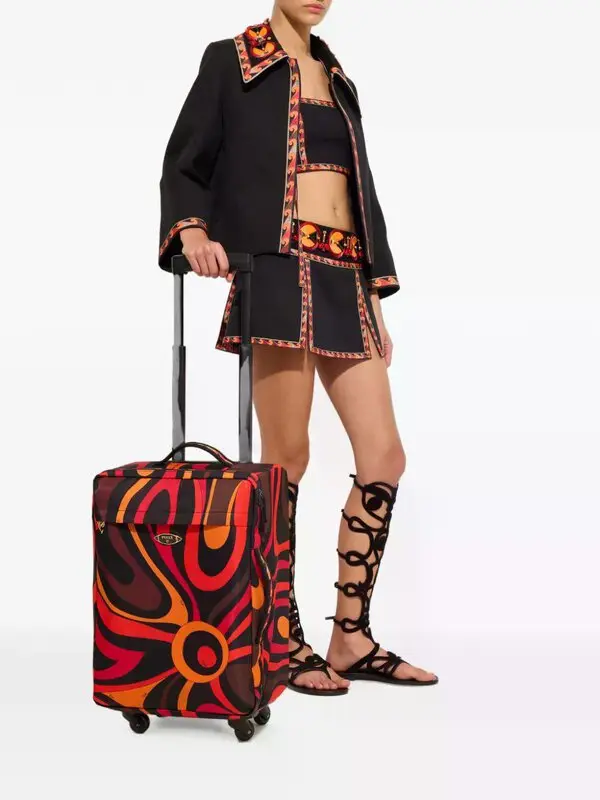 Emilio Pucci Marmo-print Cabin Trolley