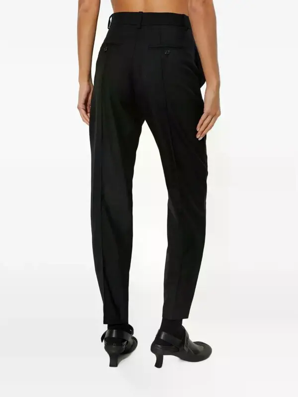 Loewe Pressed-crease Slim-fit Trousers