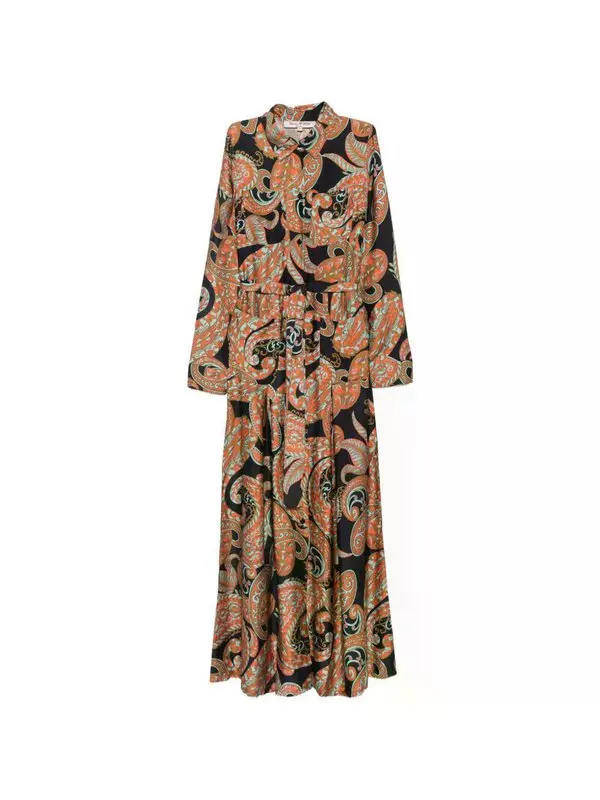 CONNOR&BLAKE Selina Paisley-print Maxi Dress