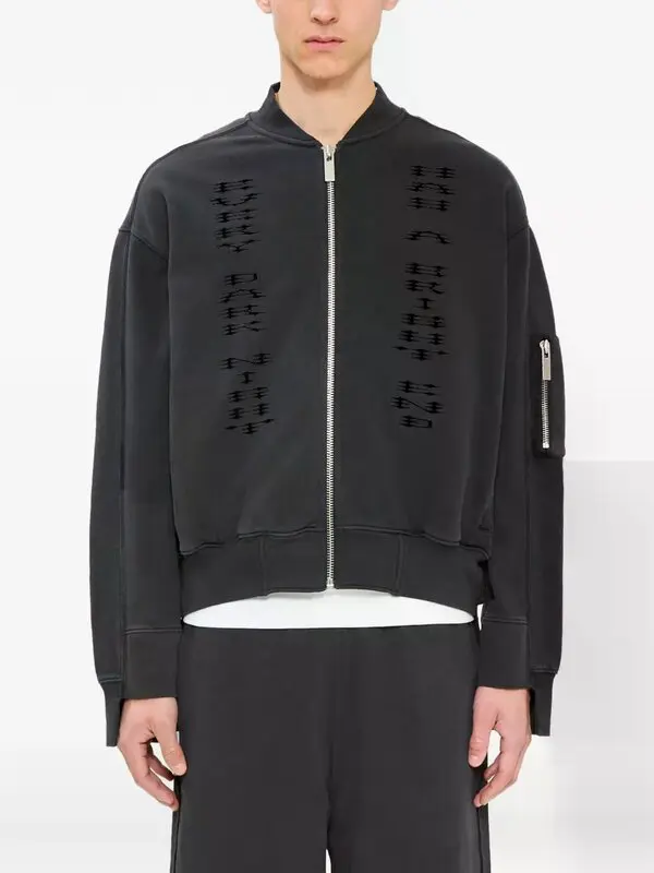 44 LABEL GROUP Logo-print Bomber Jacket