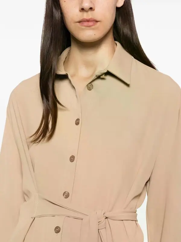 Imperial Belted Button-down Shirt