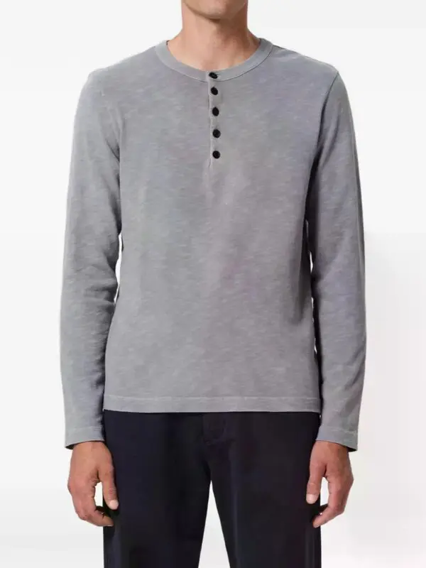 Citizens Of Humanity Classic Henley Long-sleeve T-shirt
