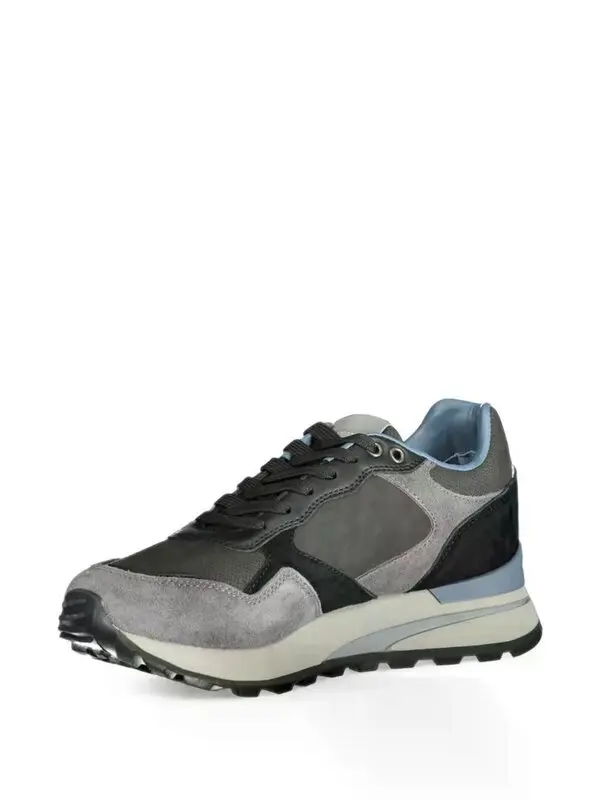 BLAUER. Suede Panelled Sneakers