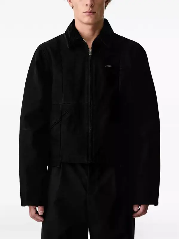 Vetements Faux-fur Trim Corduroy-collar Jacket