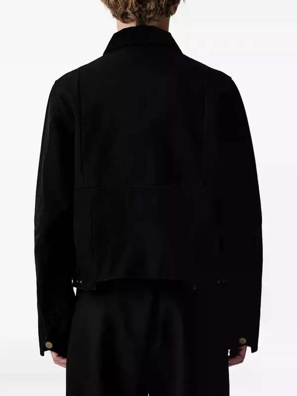 Vetements Faux-fur Trim Corduroy-collar Jacket