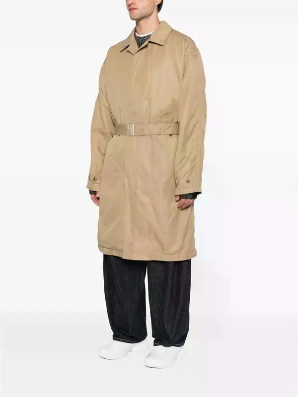 Comme Des Garçons Belted Button-cuff Coat