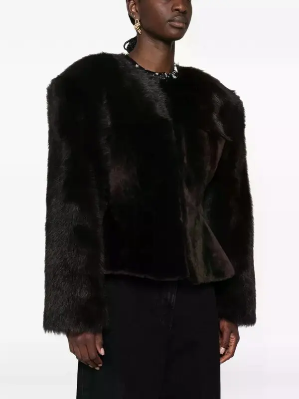 Magda Butrym Long-sleeved Peplum Jacket