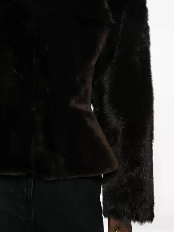 Magda Butrym Long-sleeved Peplum Jacket