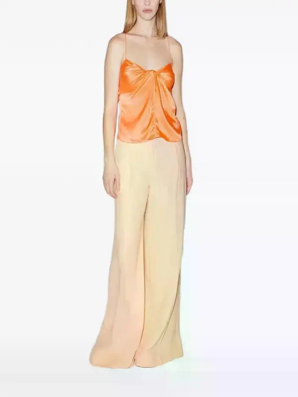 Rosetta Getty Twist-front Tank Top