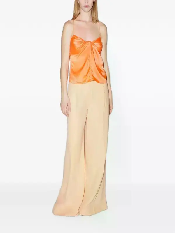 Rosetta Getty Twist-front Tank Top