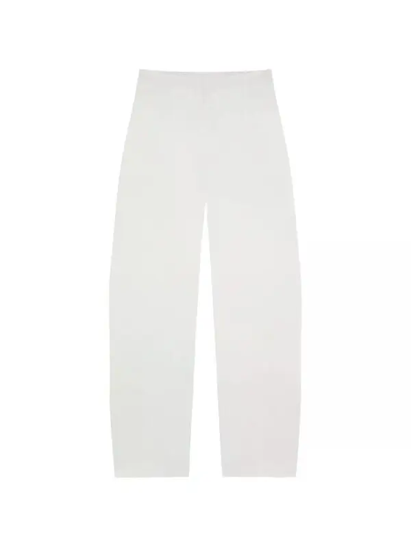 CORTANA Costa High-waisted Linen Trousers