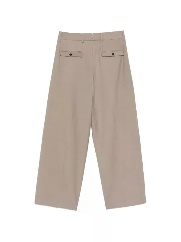 ROBERTO COLLINA Concealed-closure Trousers